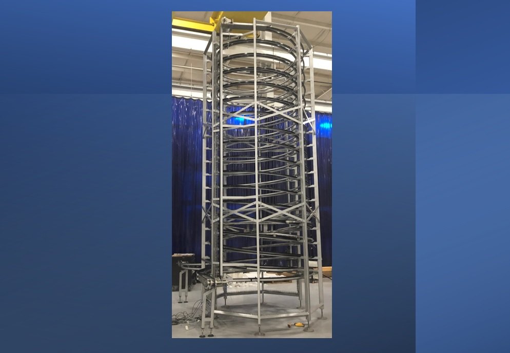 Keeping the line running | AmbaFlex Spiral Conveyors