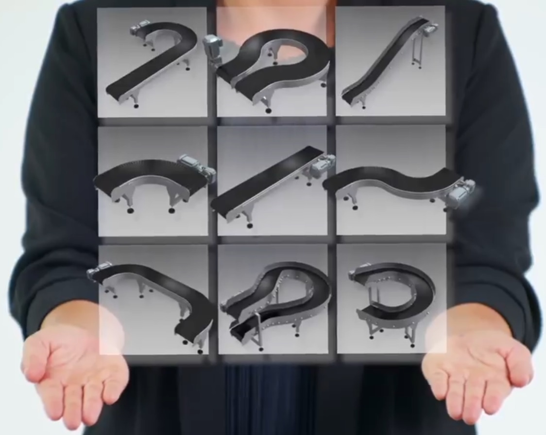 AmbaVeyor Curved Solutions | Conveyor System | AmbaFlex