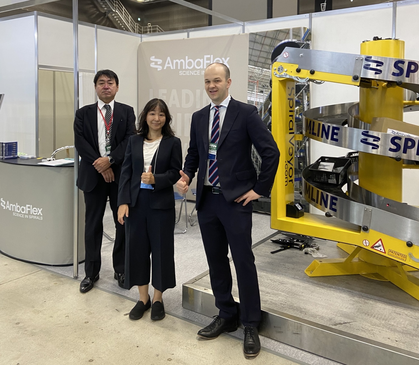 Logistics products | AmbaFlex Spiral Conveyor Solutions