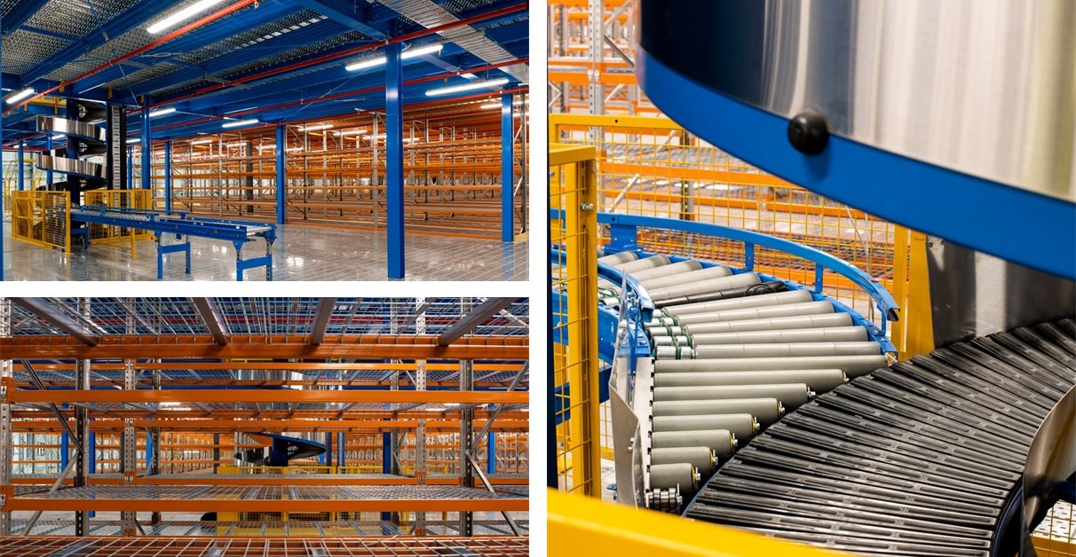 Multi-Level Spiral Conveyors at LF Logistics, Sydney