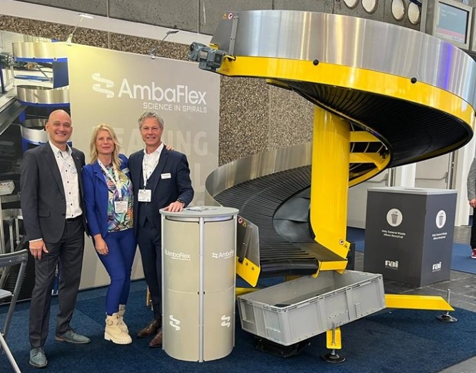 Logistics products | AmbaFlex Spiral Conveyor Solutions